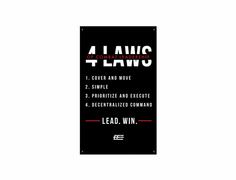 Flag - LAWS OF COMBAT - 3'x5' – Echelon Front