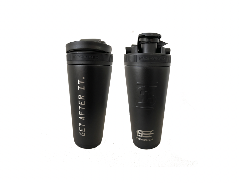 Ice Shaker - Insulated Water Bottle & Shaker Cup - GET AFTER IT ...