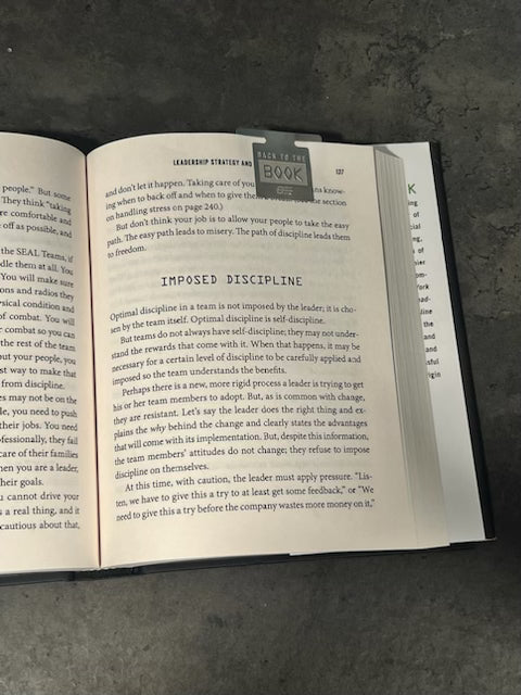 Bookmark: BACK TO THE BOOK – Echelon Front