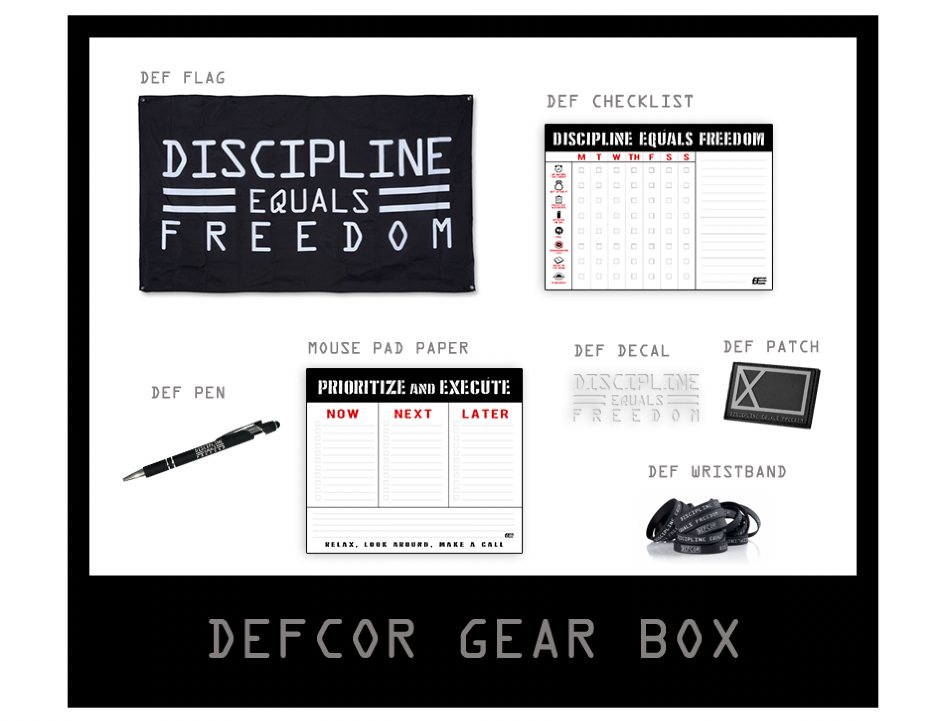 DEFCOR Gear Box – Echelon Front