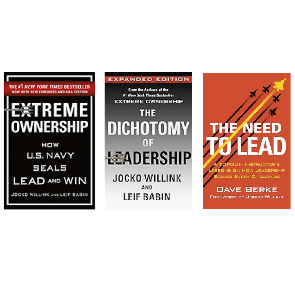 Unsigned - LEAD.WIN. Book Bundle – Echelon Front